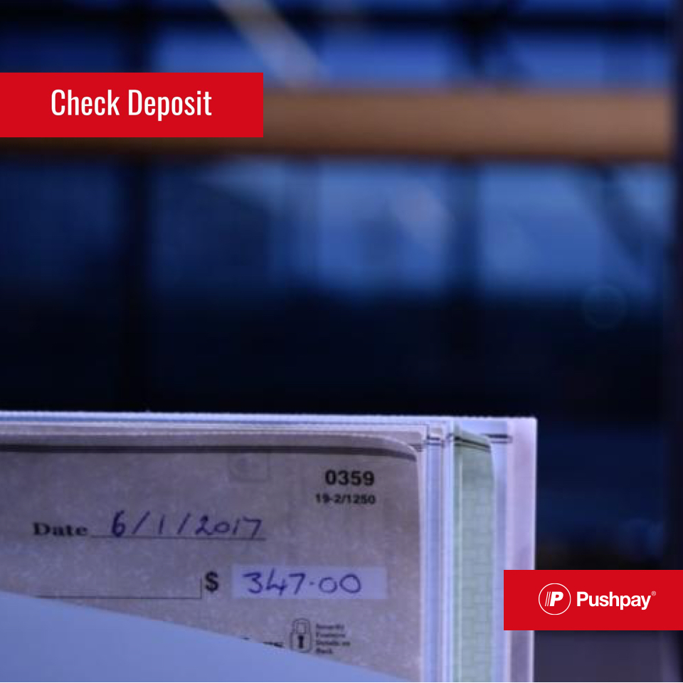 Pushpay Check Deposit | UX Awards